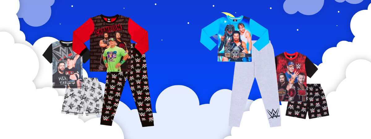 WWE Pyjamas | Best WWE PJs & WWE Onesies - Pyjamas.com