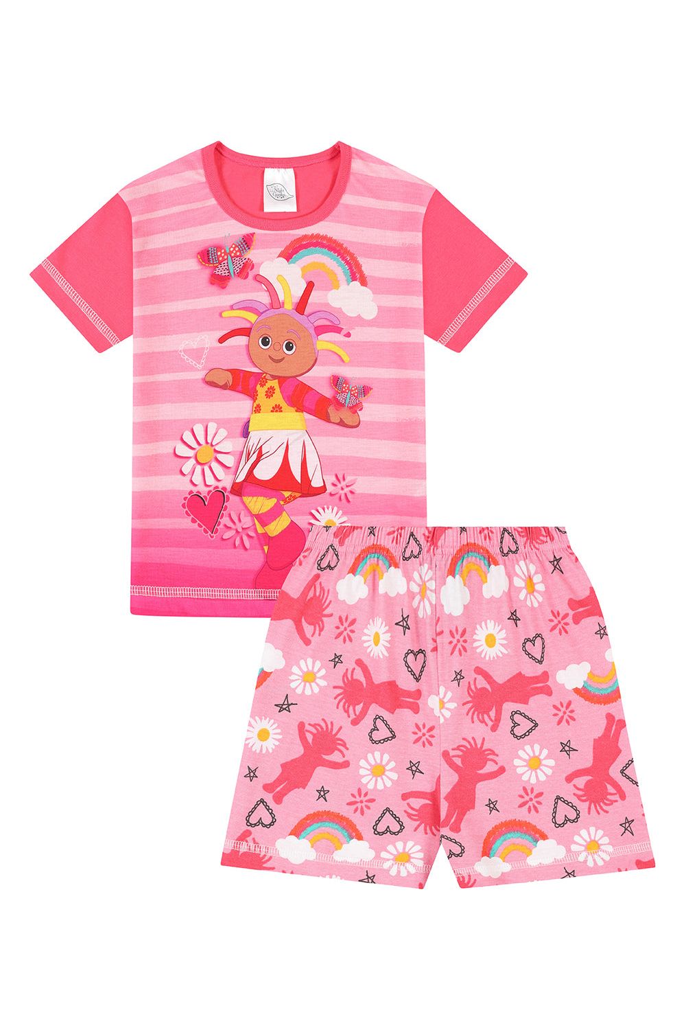 Girls In The Night Garden Upsy Daisy Pyjamas Pink Short PJs