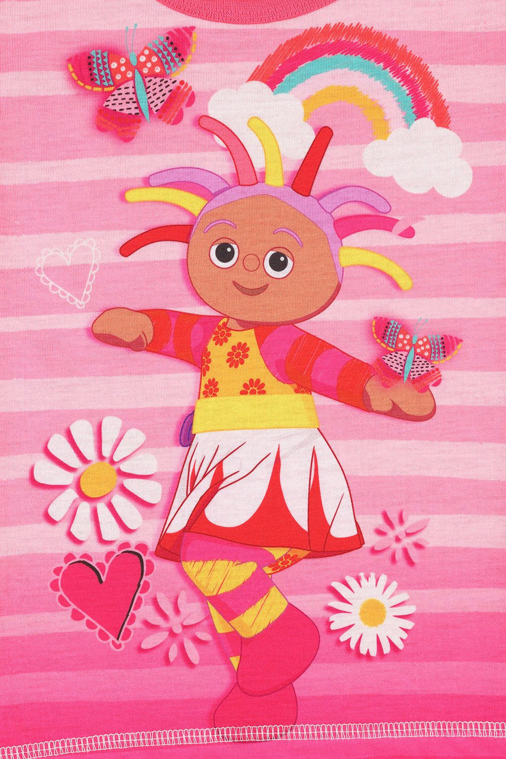 Girls In The Night Garden Upsy Daisy Pyjamas Pink Short PJs