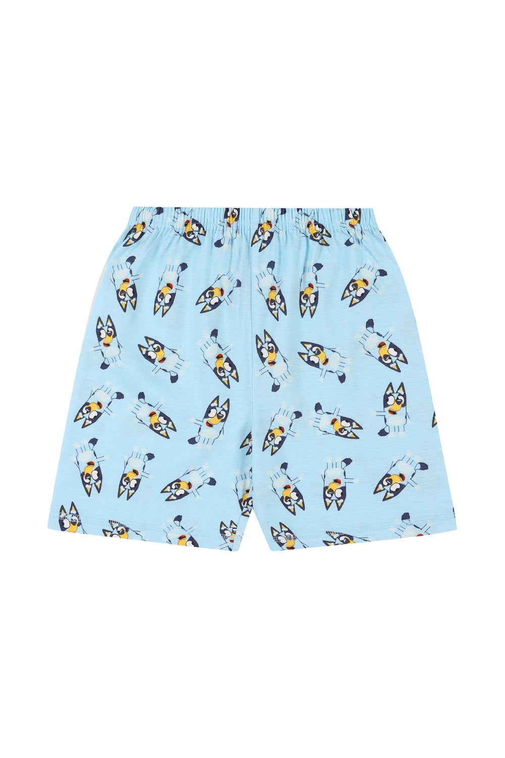 Kids Bluey and Bingo Pyjamas Blue Short PJs
