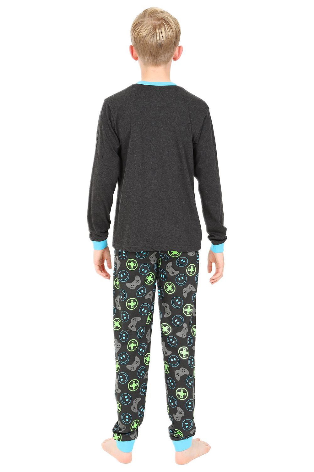 The Simpsons TDP Textiles Boys Game Over Recharge Long Gaming Pyjamas ...