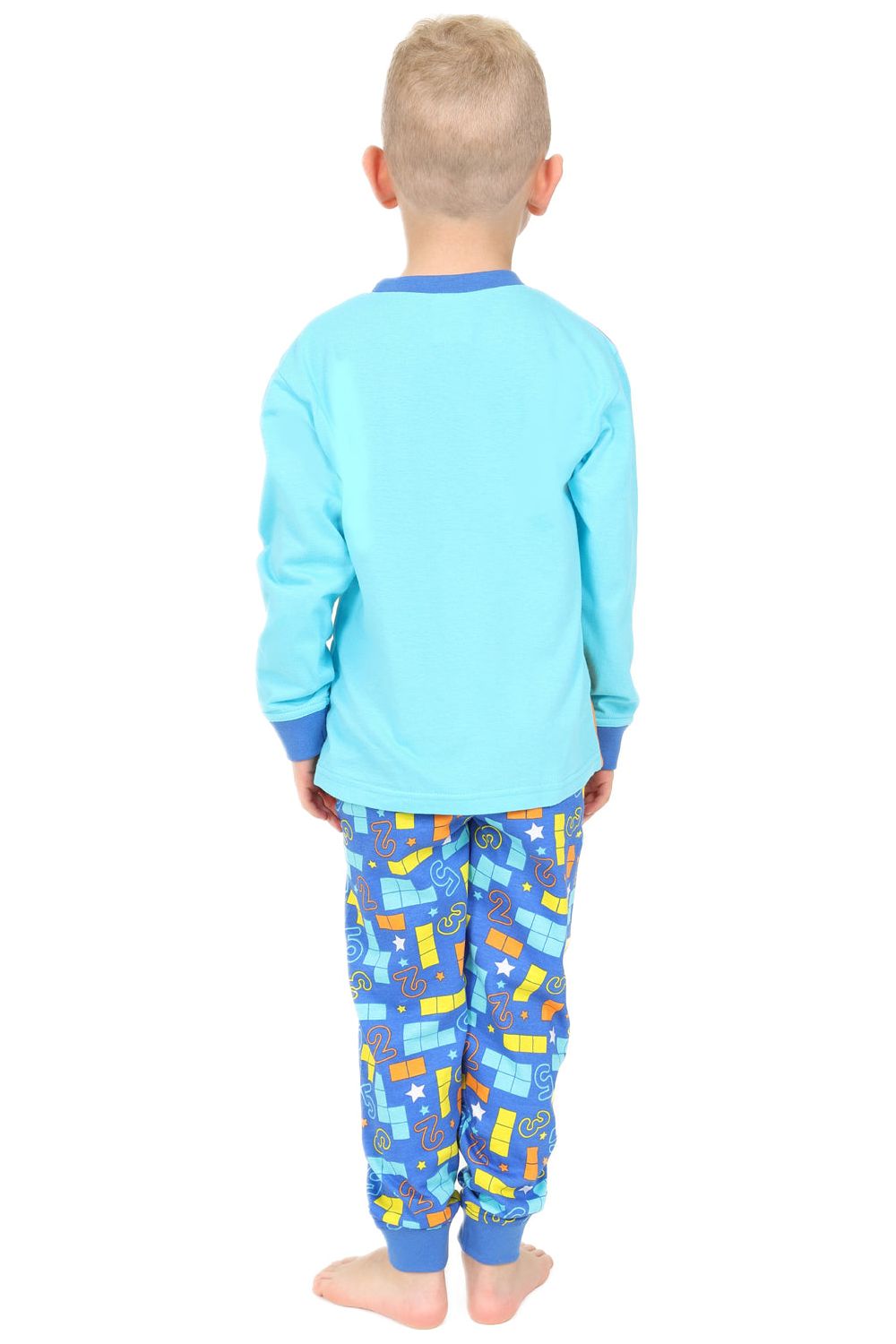 Boys Numberblocks Pyjamas Blue Long PJs