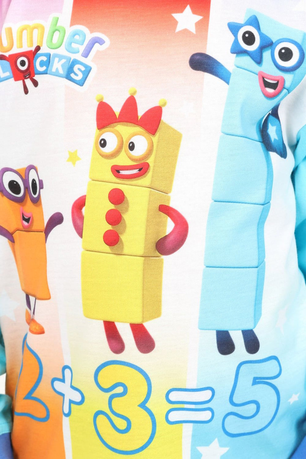 Boys Numberblocks Pyjamas Blue Long PJs