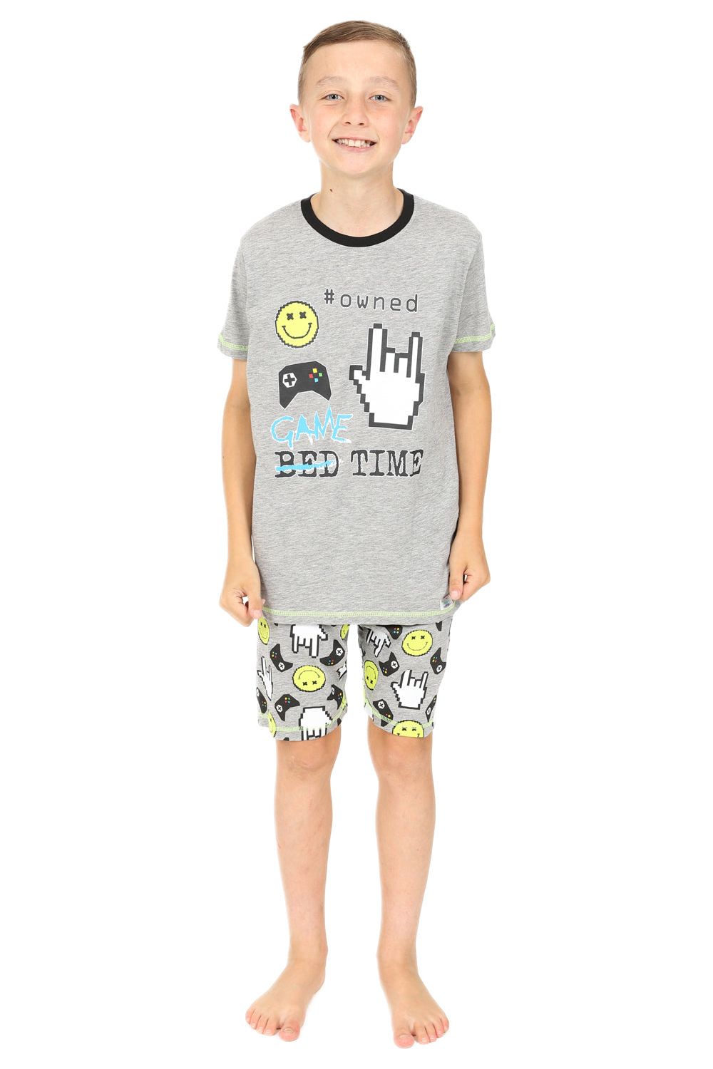 Boys Game Time Owned Gaming Short Pyjamas