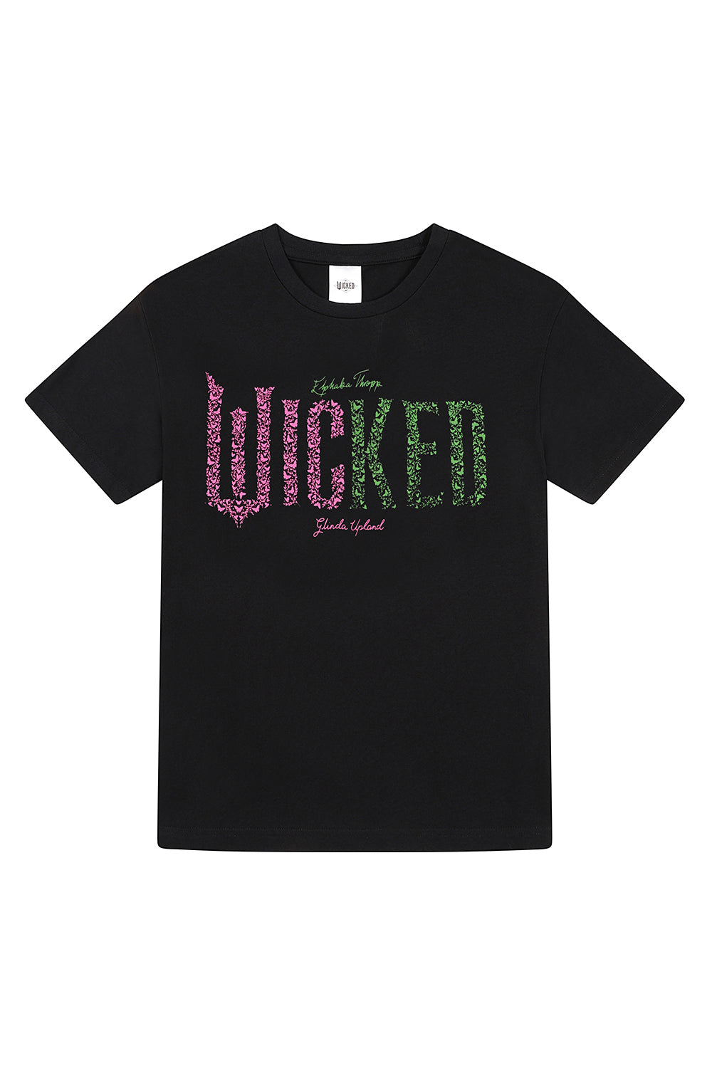 Girls Official Wicked Logo Elphaba And Glinda Long Pyjamas