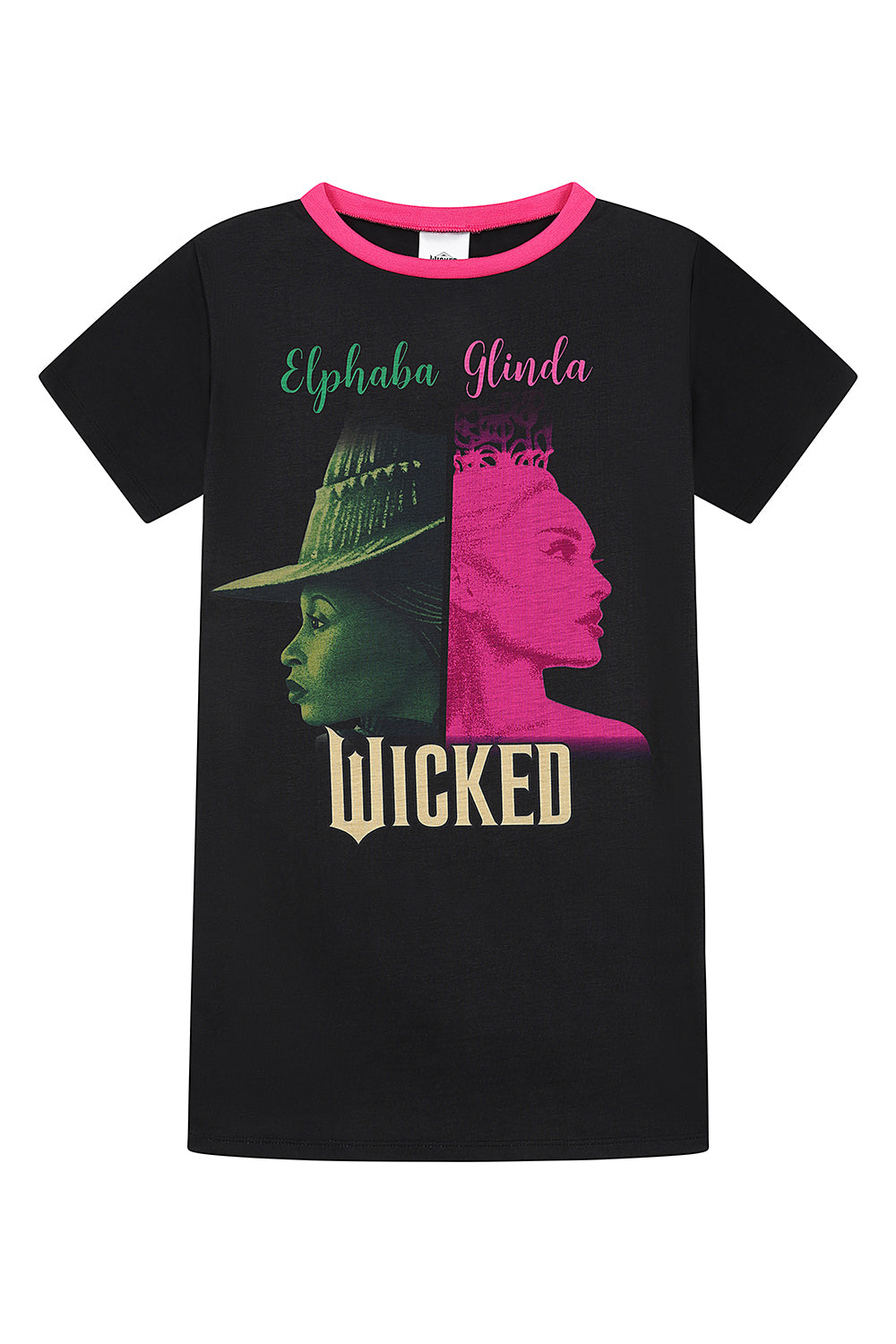 Girls Official Wicked Glinda And Elphaba Nightdress Nightie