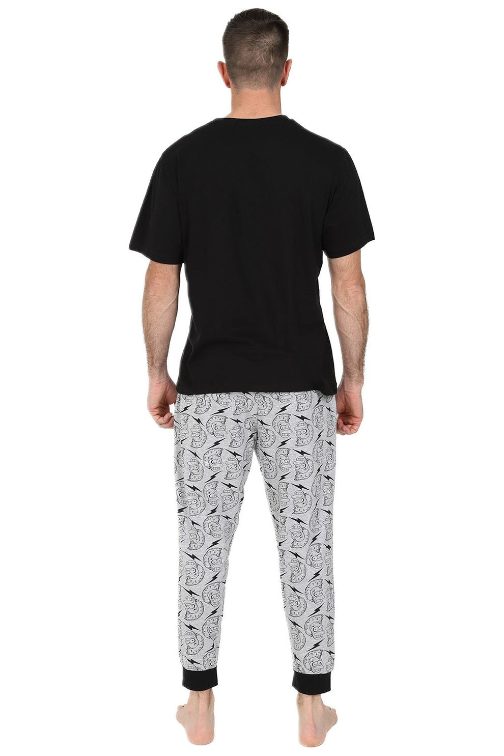 Mens The Simpsons Homer Pyjamas Long PJs