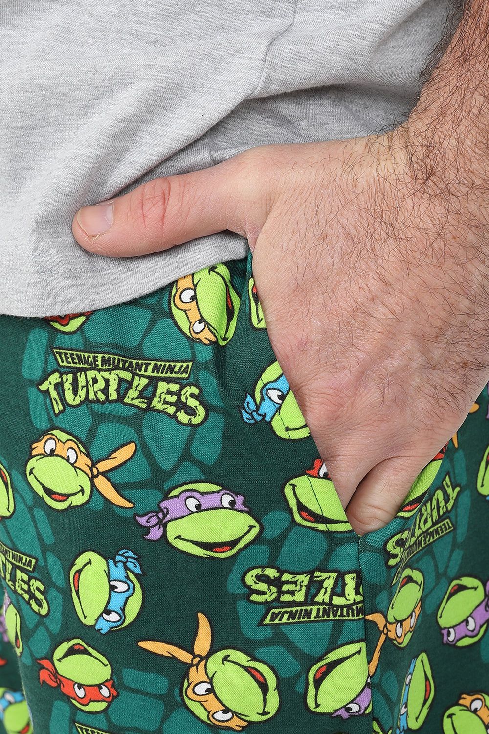 Mens Teenage Mutant Ninja Turtles Pyjamas Long PJs