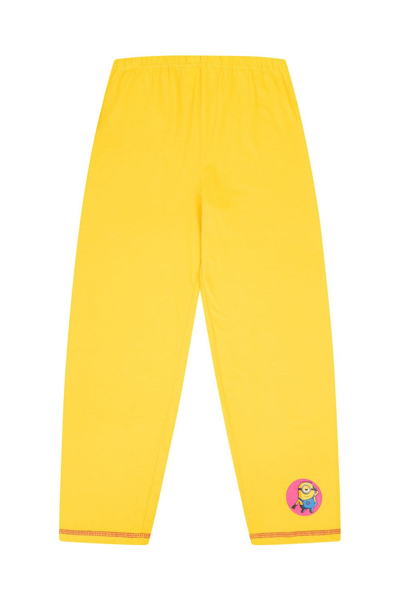 Girls Minions Rock Pink Long Pyjamas