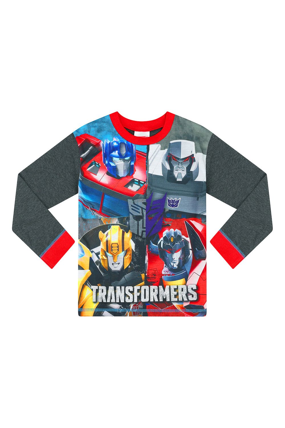 Boys Transformers Optimus Prime and Bumblebee Long Pyjamas