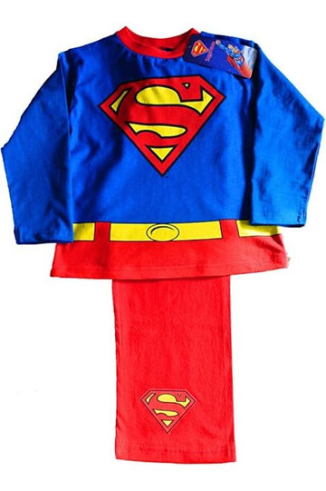 Boys Superman Long Pyjamas